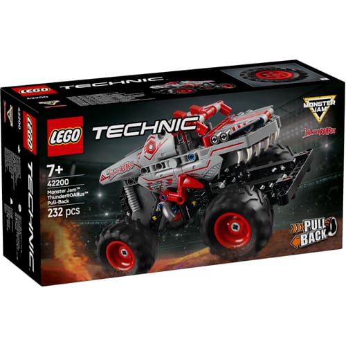 COMING SOON LEGO Technic 42200 - Monster Jam ThunderROARus Pull Back ...