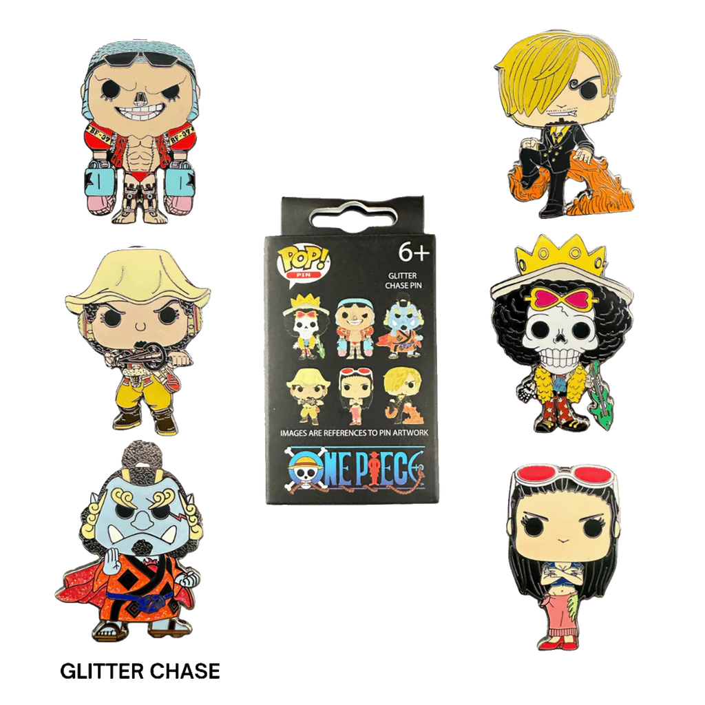 Blind Box Enamel Pins - One Piece Multi Characters – The Geek In Me