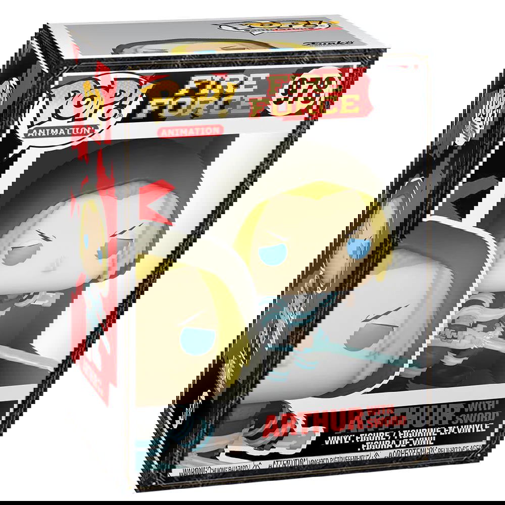 PRE LOVED Funko Pop! Animation #978 Fire Force Arthur – The Geek In Me