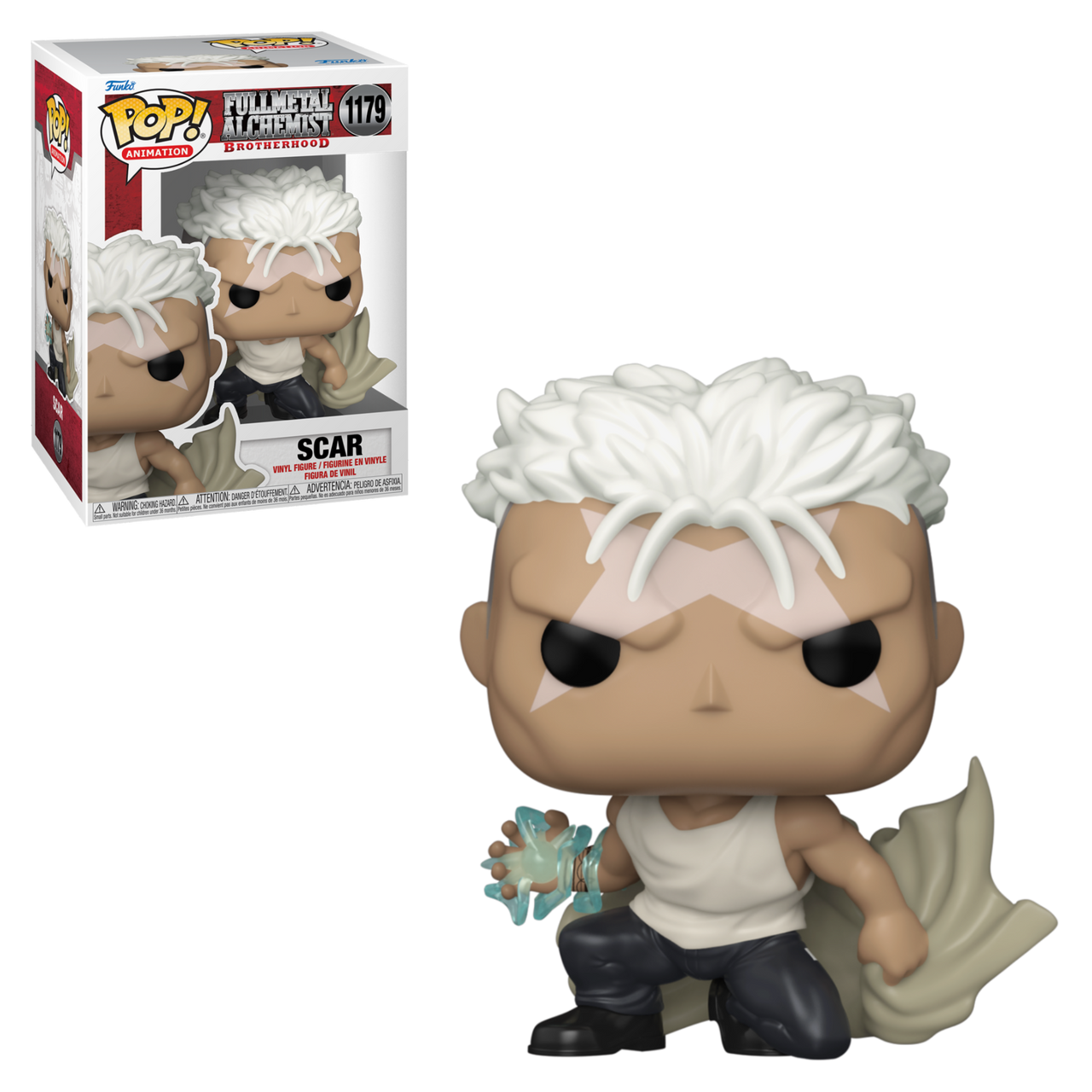 PRE LOVED Funko Pop Anime 1179 Full Metal Alchemist Scar The Geek In Me