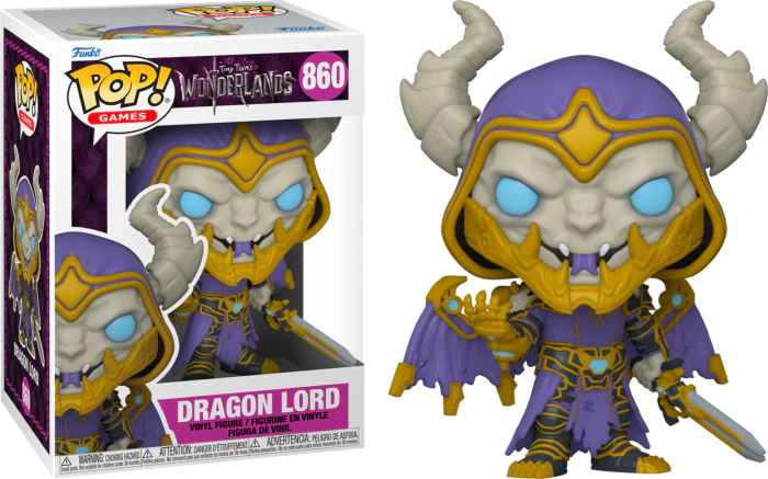 PRE LOVED Funko Pop Games Tiny Tina Wonderlands 860 Dragon Lord The Geek In Me