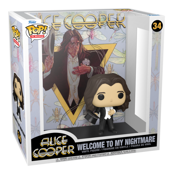 PRE LOVED Funko Pop! Albums - Alice Cooper - Welcome To My Nightmare ...