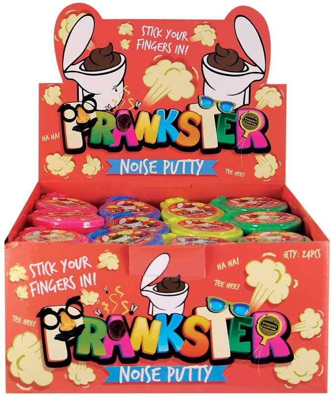 PUTTY NOISE TOILET 5X5CM 4 ASSORTED COLS – The Geek In Me