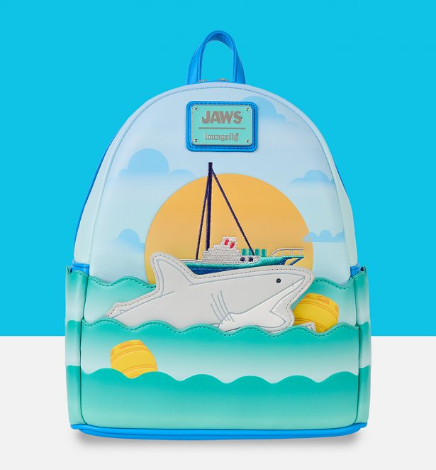 Loungefly Universal Jaws Mini Backpack (May) – The Geek In Me